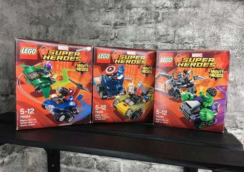 Lego mighty micros series 1 - 3шт