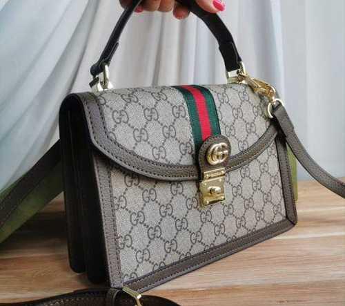 Кожаная сумка gucci