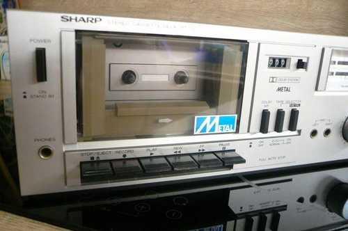 Sharp RT-10H Кассетная дека Япония 1981г