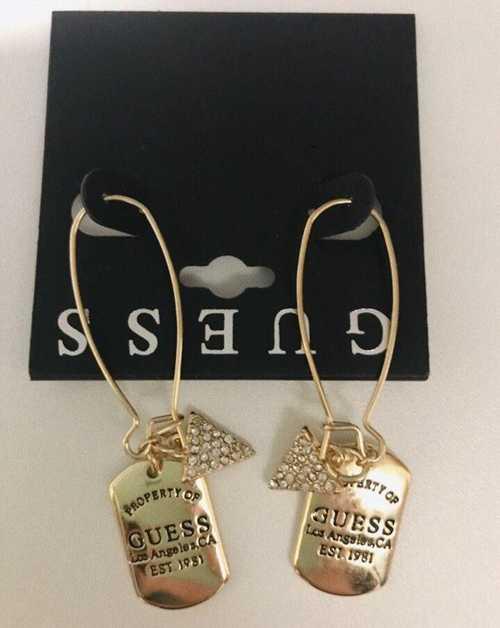 Серьги guess