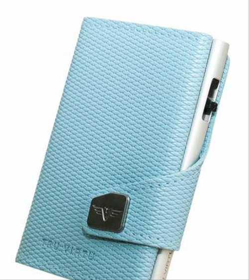 Кошелек click&slide Rhombus Light Blue
