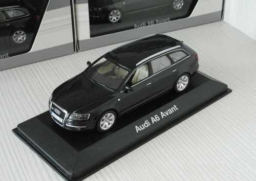 Audi A6 avant ауди 1:43 Minichamps черная