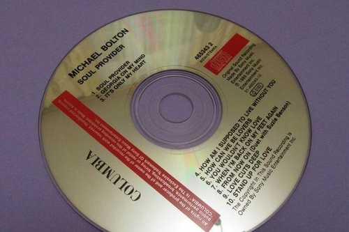 Диск CD Michael Bolton - Soul Provider (1989)