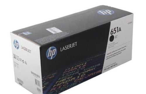 Картридж HP 651A black (чёрный) оригинал (CE340A)