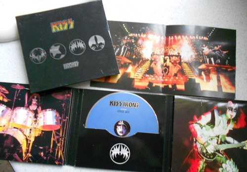 Kiss, "ikons" 4 CD slip case SET Box.2008+DVD 2003