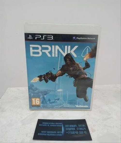 Brink. Лицензионный диск Sony Playstation 3 PS3 PS