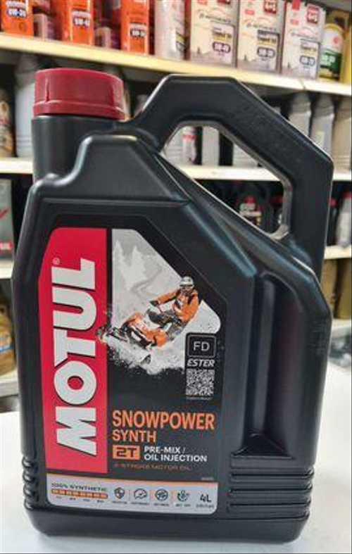 Масло Motul SnowpowerSynth 2T