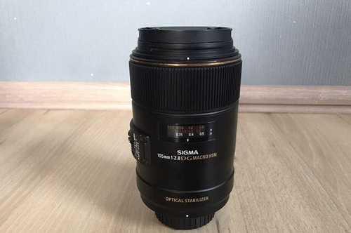 Sigma 105mm f2.8 OS Macro для Nikon