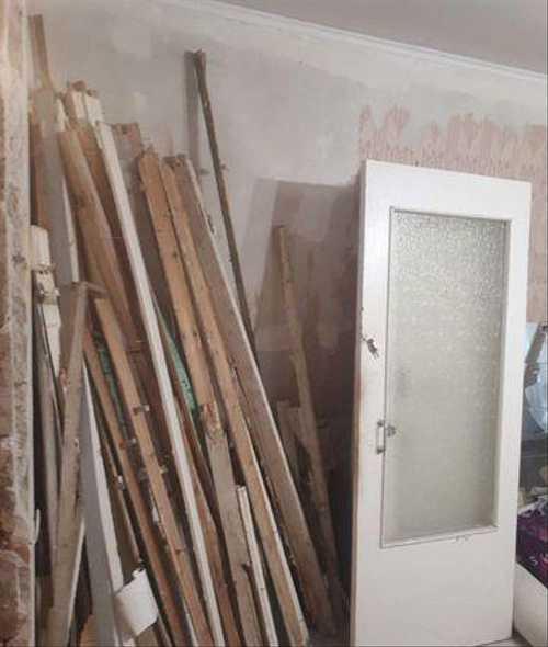 Двери на дрова