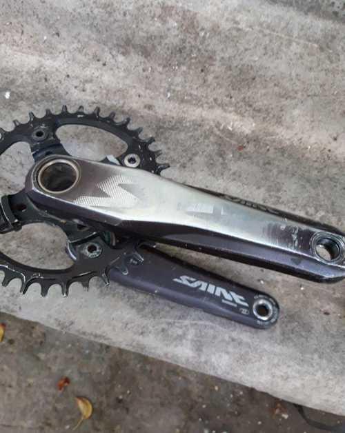 Система шатунов shimano saint m815