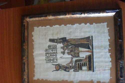 Картина папирус, Египет