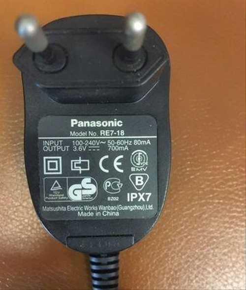 Зарядка для бритвы Panasonic RE7-18