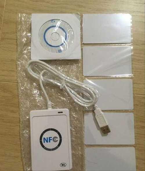 ACR122U NFC считыватель Rfid mifare брелков и карт
