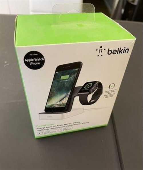 Зарядная станция Belkin для iPhone и Apple Watch