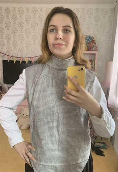 Электрокуртка для фехтования рапира