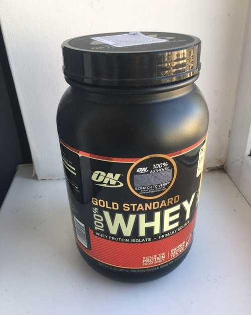 Протеин Optimum Nutrition в остатке