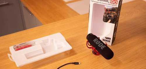 Накамерный микрофон rode VideoMic GO