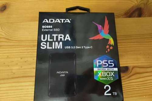 Внешний SSD 2TB adata