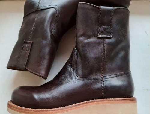Pantofola D'oro gran sasso cowhide brown boot