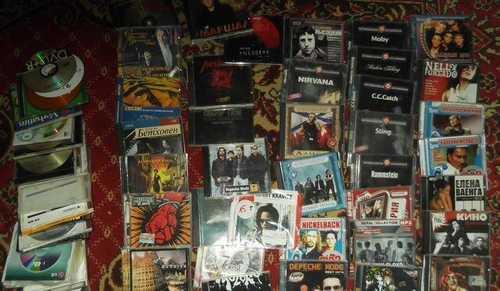 Коллекция рок, металл музыки CD