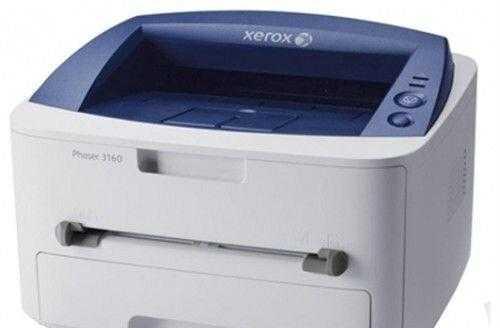 Лазер принтер Xerox Phaser 3160 + полный картридж