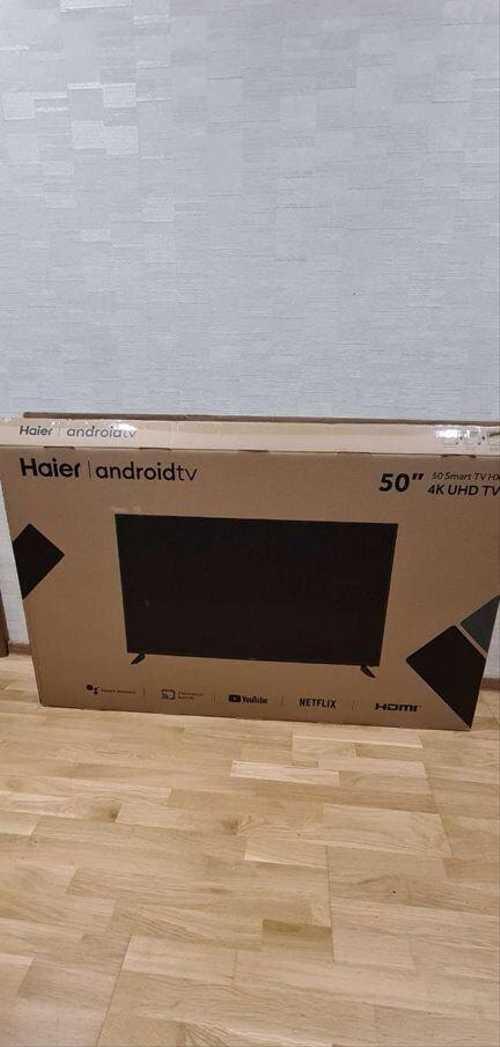 Продам телевизор hair 50 4k android tv
