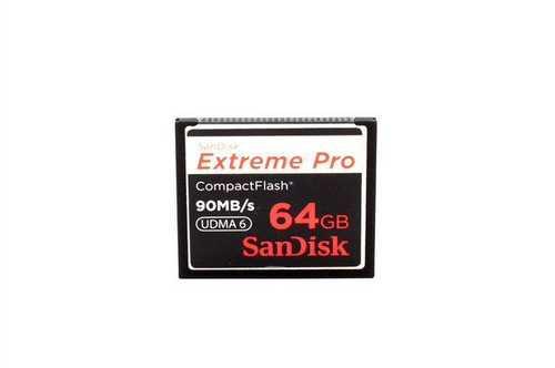 SanDisk Extreme Pro CompactFlash 90MB/s 64GB