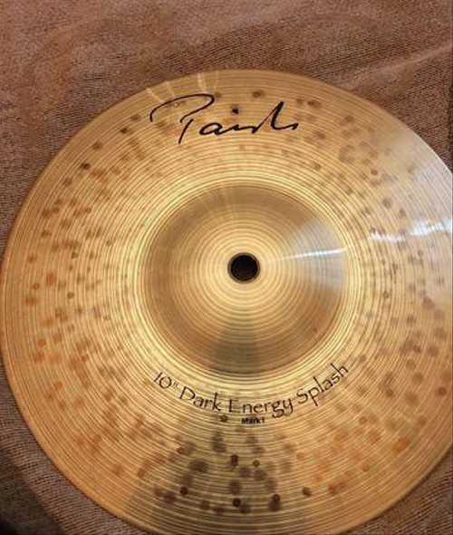 Тарелка Paiste 10 Dark Energy Splash (mark1)
