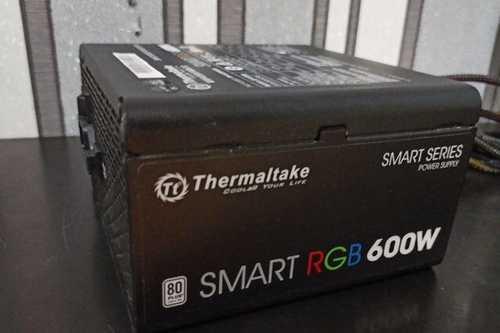 Блок питания ThermalTake Smart RGB 600W