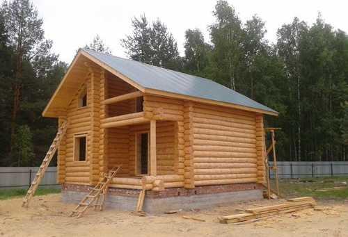 Дом из сруба 160 кв.м. Сруб 8х10