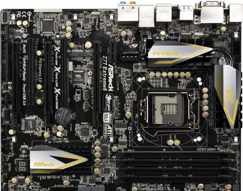 1155 кинотеатральная asrock Z77 extreme6