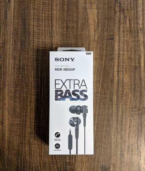 Наушники-вкладыши Sony MDR-XB55AP