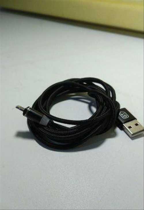 Новые магнитные кабеля 2м microUSB/lightning/type