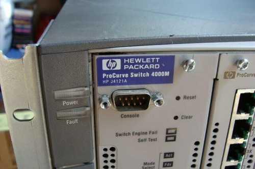 Коммутатор HP Procurve 4000m модульный