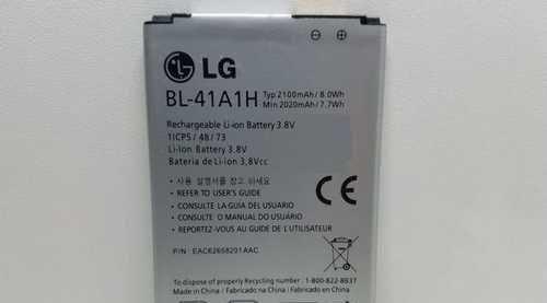 Аккумулятор LG F60/D390/K200DS BL-41A1H