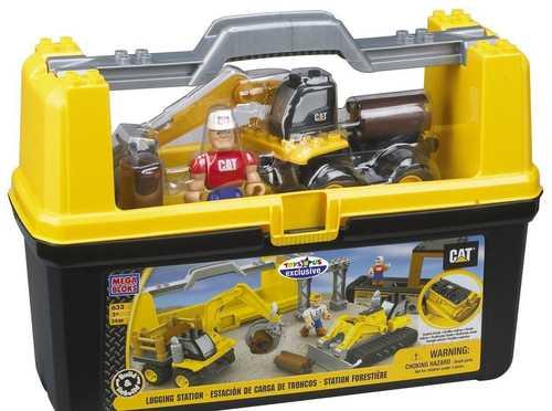 Mega Bloks CAT Caterpillar Несколько наборов