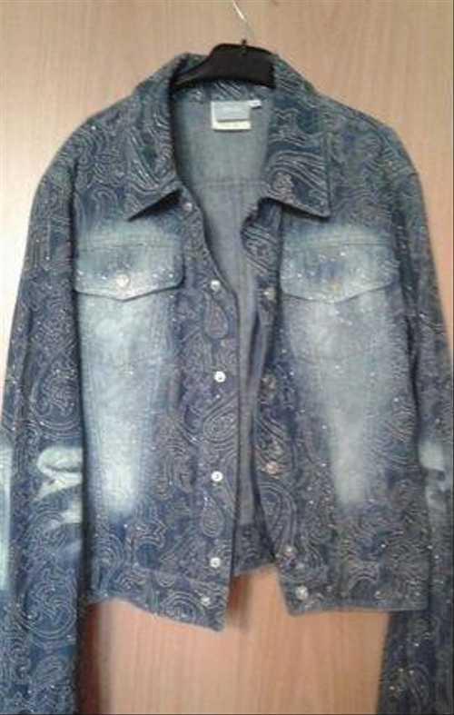 Джинсовая куртка Versace оригинал винтаж