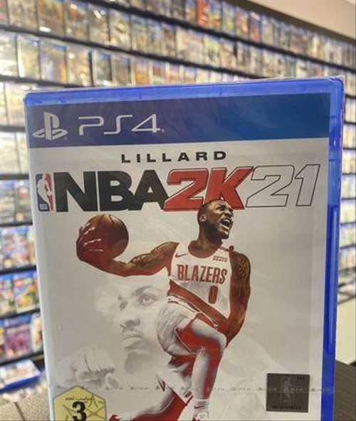 NBA 2K21 (PS4, английская версия) (новый)