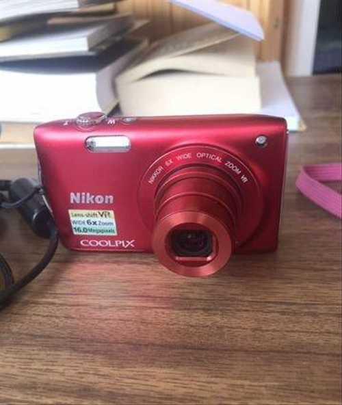 Компактный фотоаппарат nicon s3300