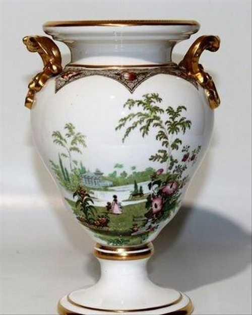 Старинная ваза, "Spode", Англия, около 1910 года