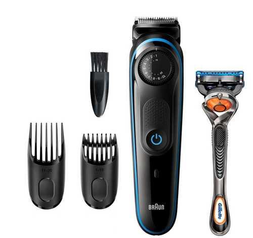 Триммер Braun BT3240 + Бритва Gillette - новый