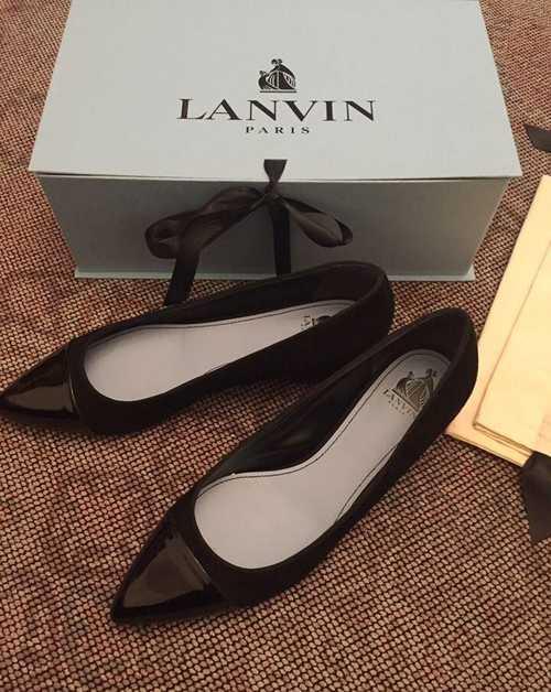 Балетки, туфли Lanvin новые