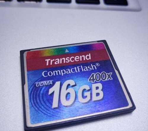 Compact Flash Trancsend 16gb