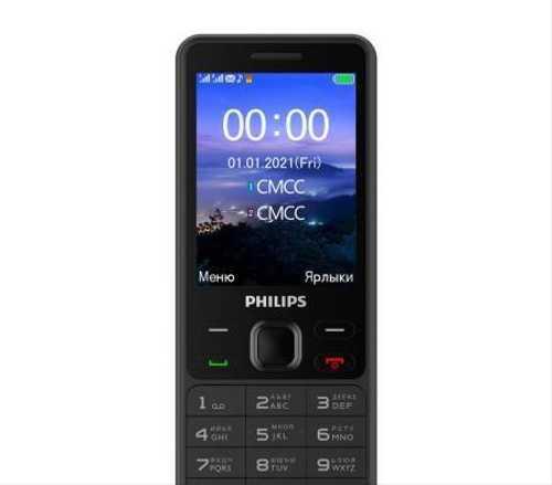 Сотовый телефон Philips E185 2.8" Black GSM