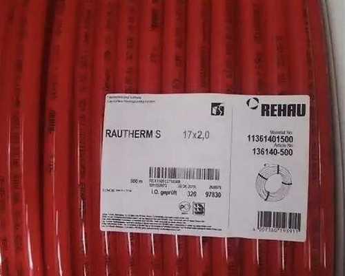 Труба Rehau 17.0 Rauterm s для теплого пола