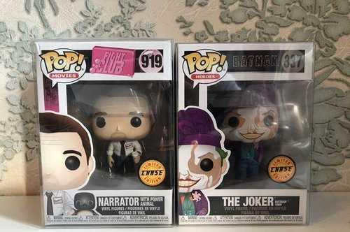 Funko pop joker & norrator Chase Для покупателя