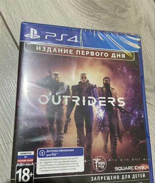 Игра для приставки ps4 Outriders обмен