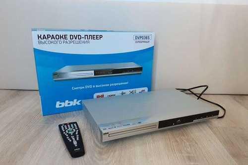 Видеоплеер DVD BBK DVP036S серебристый