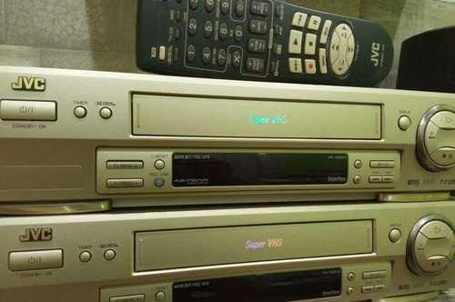 S-VHS Видеомагнитофон JVC HR-S6600EU stereo