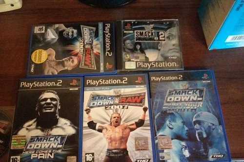 Игры ps2 серии Smackdown